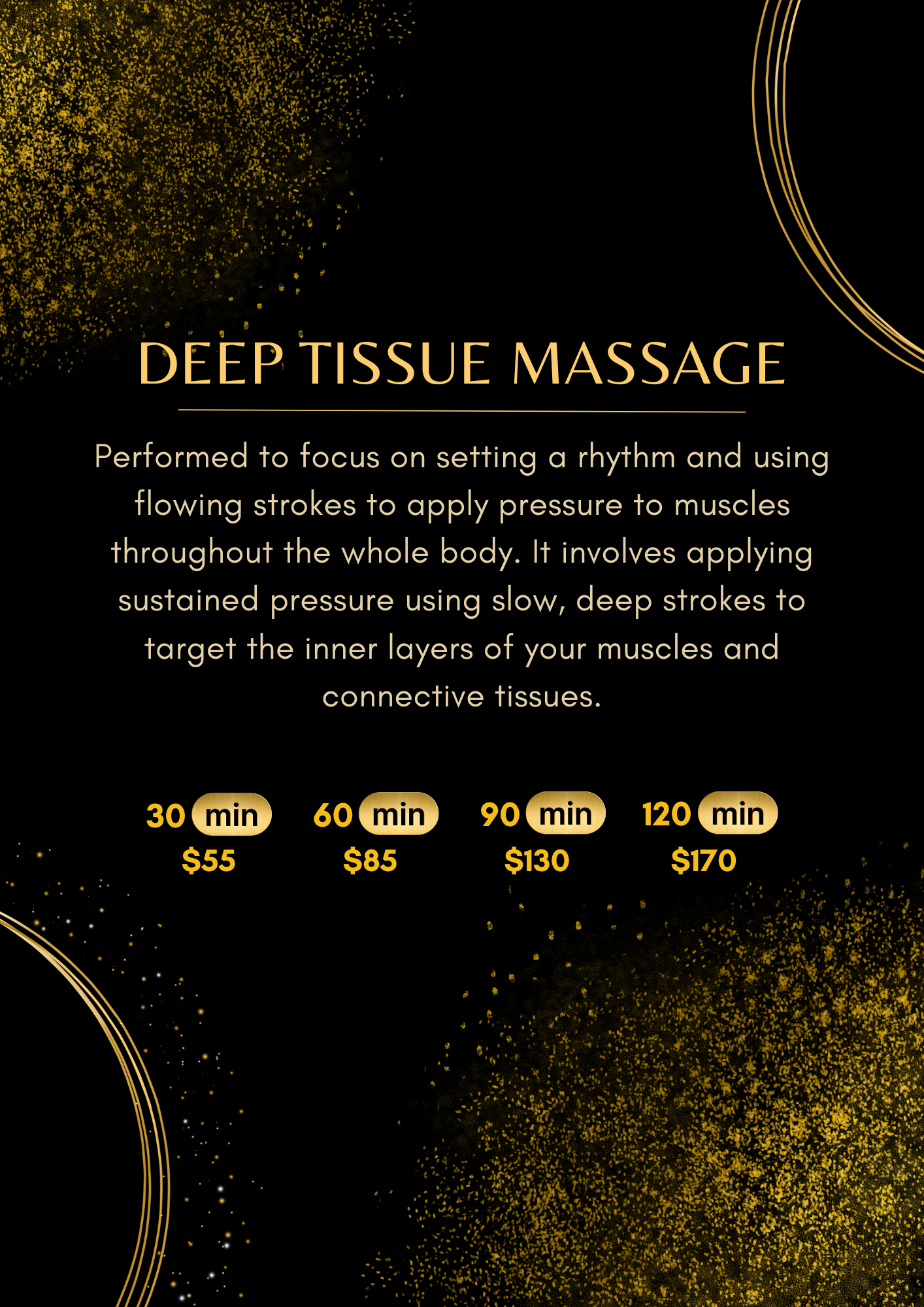 Deep Tissue Massage – Thai Bliss Massage